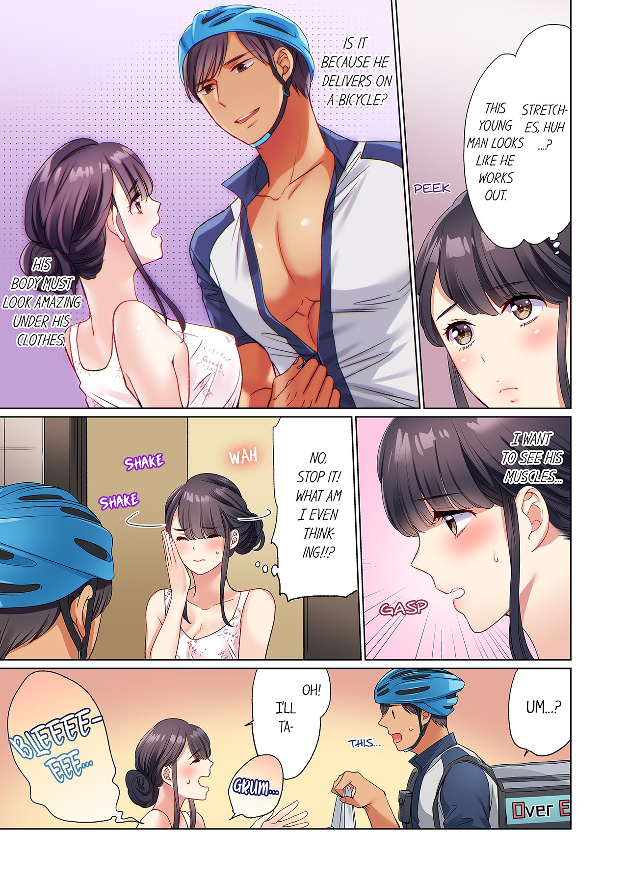 Zaitaku Ol Yotsunbai Iki Heya Made Gamandekinai Deribarii Sex 1